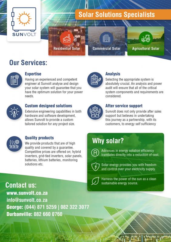 Sunvolt - Solar Energy & Battery Back-up - Homeimprovement4U