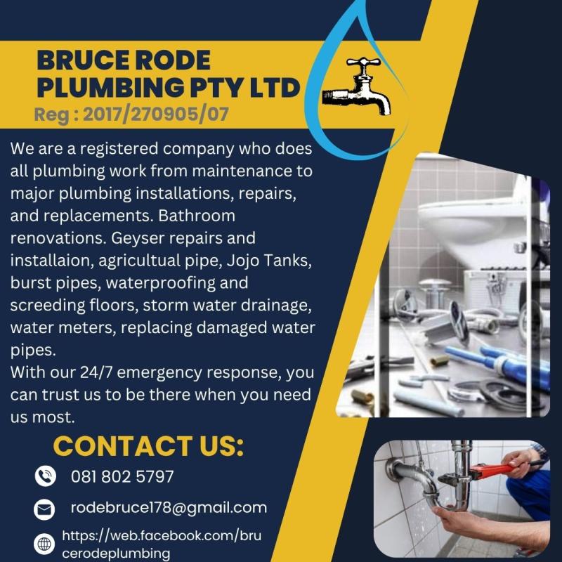 Bruce Rode Plumbing Pty Ltd - Plumbers - Homeimprovement4U