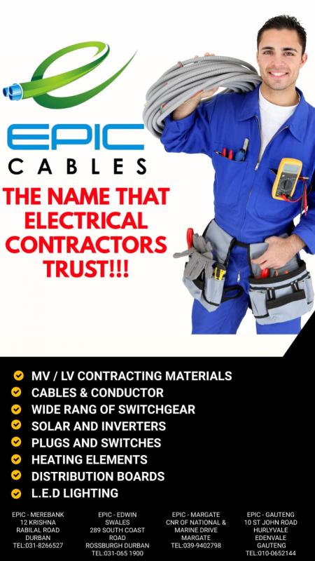 Epic Cables JHB - Electrical Wholesalers - Homeimprovement4U