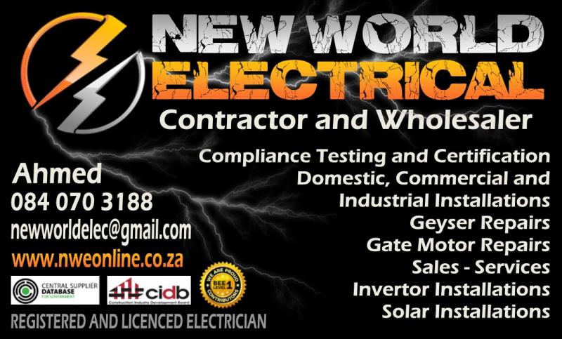 New World Electrical Pty ltd - Electricians - Homeimprovement4U