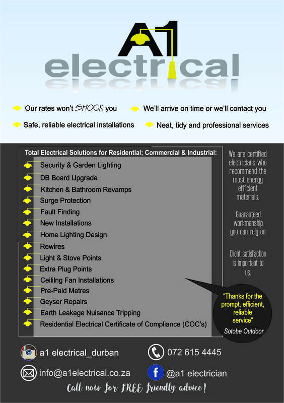 A1 Electrical - Electricians - Homeimprovement4U
