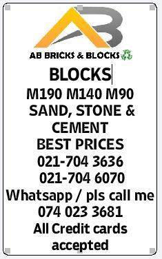 AB Bricks and Blocks - Hardware & Building Supplies - Homeimprovement4U