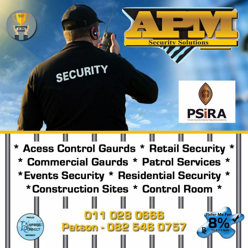 APM SECURITY SERVICES - Security Guards - Homeimprovement4U